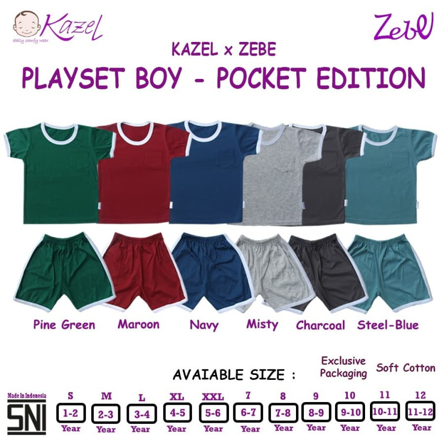 Tododo - KAZEL PLAYSET BOY PDK PINE GREEN M