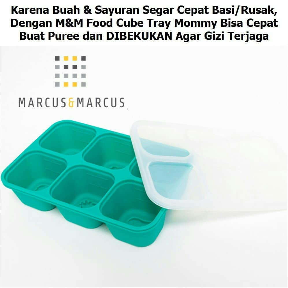 Tododo - MARCUS & MARCUS FOOD CUBE TRAY GREEN