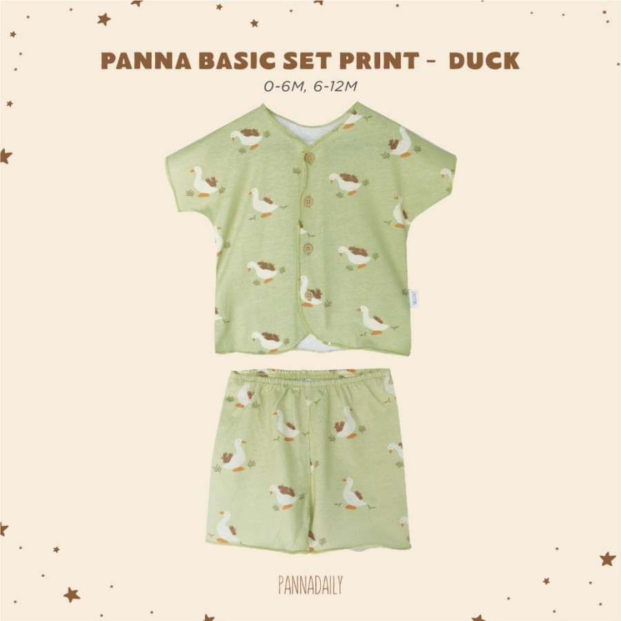 Tododo - BOHO PANNA BASIC SET DUCK 6-12M