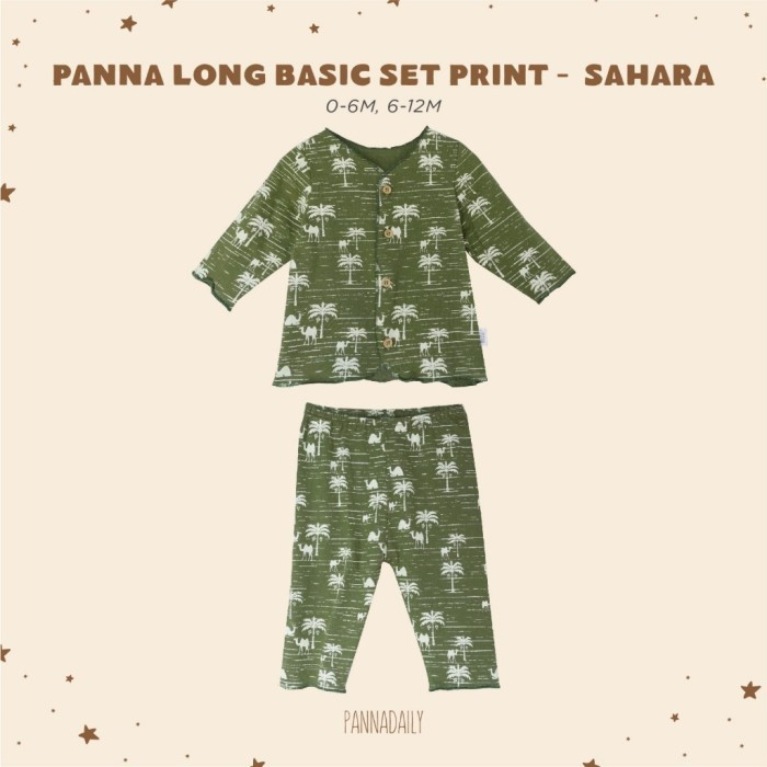 Tododo - BOHO PANNA LONG BASIC SET SAHUR 6-12M