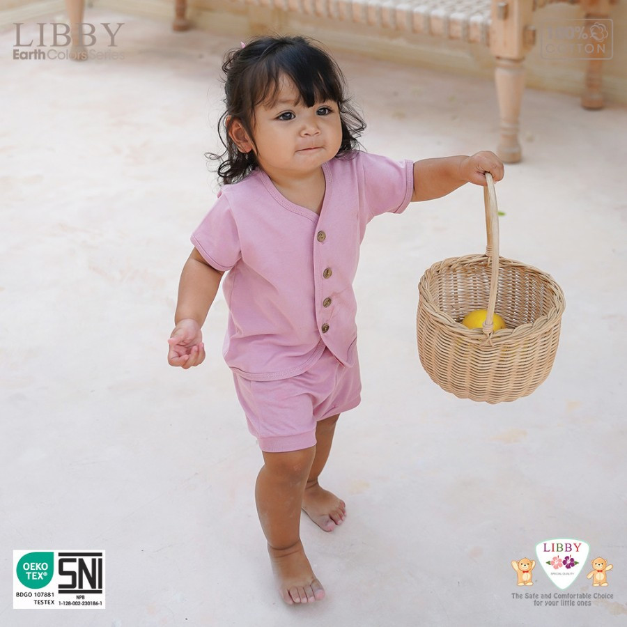 Tododo - LIBBY STELAN PENDEK COMFY SET 2PCS 0-6M COLOUR MIX S5