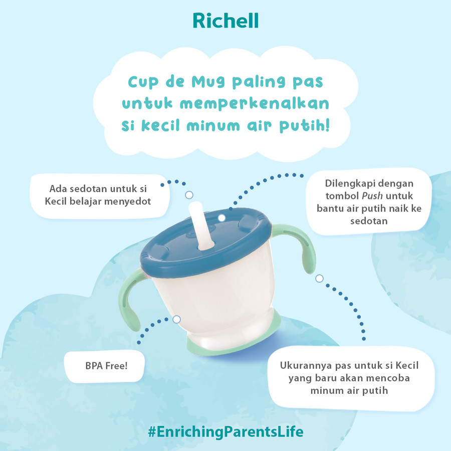 Tododo - RICHELL CUP DE STRAW TRAINING GREEN 420053