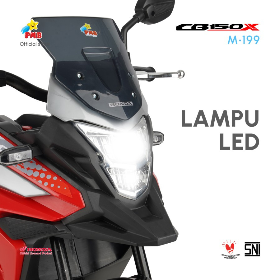 Tododo - PMB MOTOR AKI HONDA CB150X BLACK GREY M199