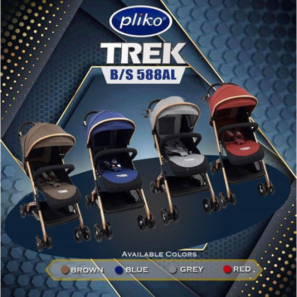 Tododo - PLIKO STROLLER TREK 588AL BLACK