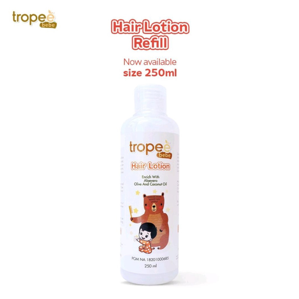 Tododo - TROPEE BEBE HAIR LOTION 250ML REFILL