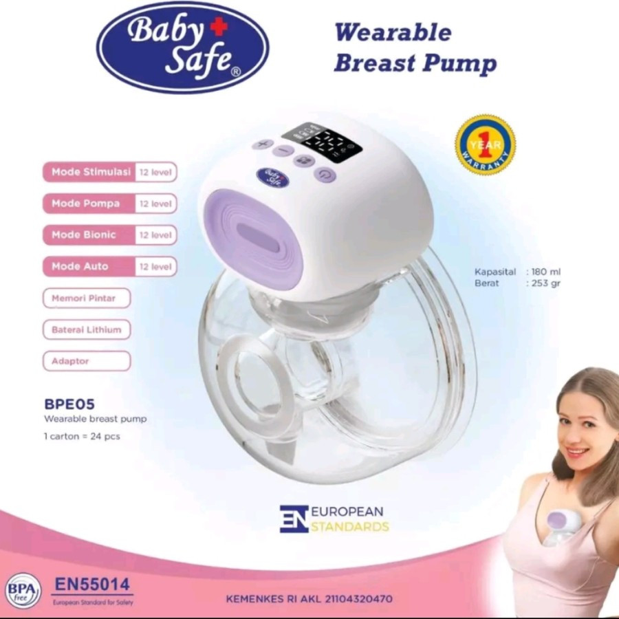 Tododo - BABY SAFE WEARABLE BREASTPUMP BPE05