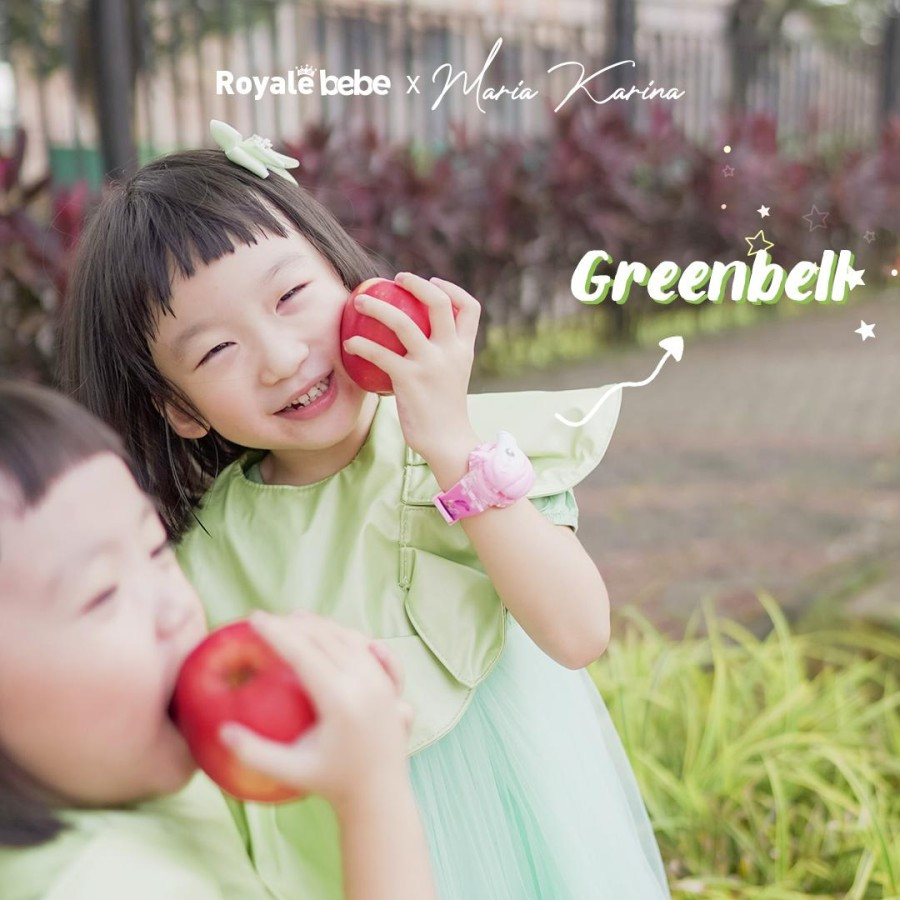 Tododo - ROYAL BEBE FAIRY FOLDABLE BIB GREENBELL