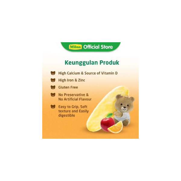 Tododo - MILNA CRACKERS APPLE ORANGE