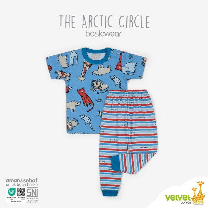 Tododo - VELVET STELAN KP PENDEK PANJANG XXL THE ARTIC CIRLCE 3PCS