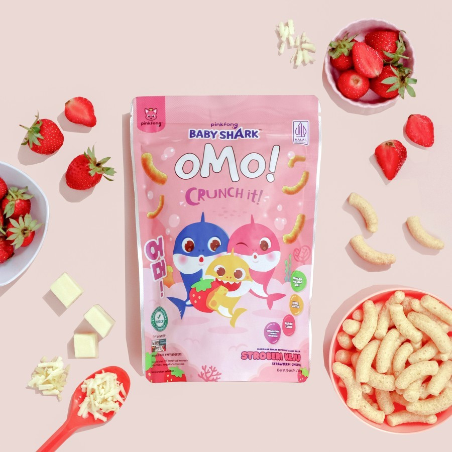 Tododo - OMO SNACK BABY SHARK STRAWBERRY CHEESE
