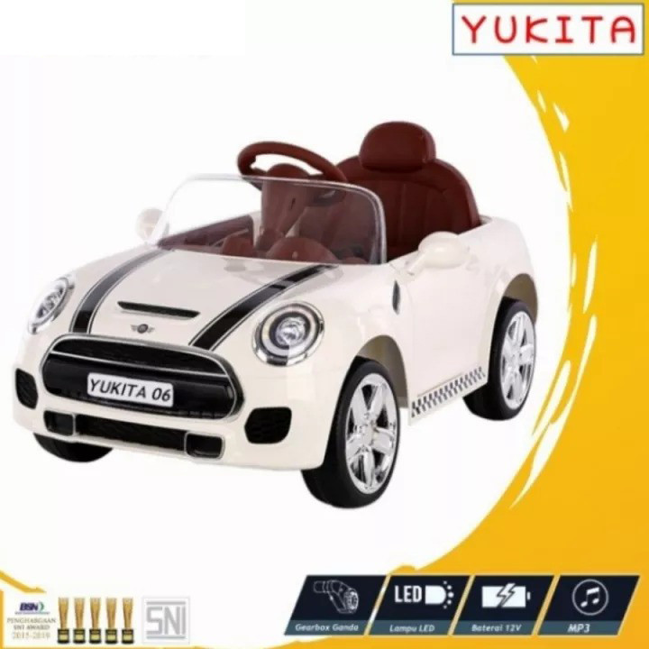 Tododo - YUKITA MOBIL AKI MINI COOPER KYZ-06 WHITE