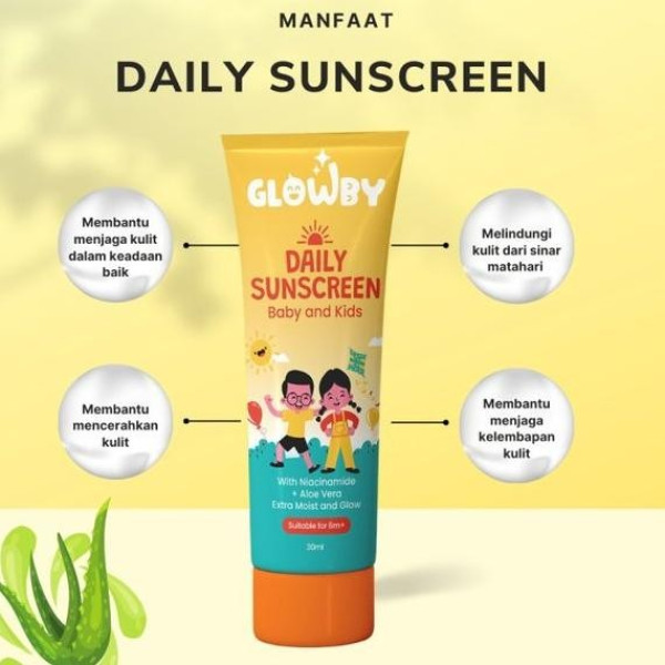 Tododo - GLOWBY DAILY SUNSCREEN BABY AND KIDS 30 ML