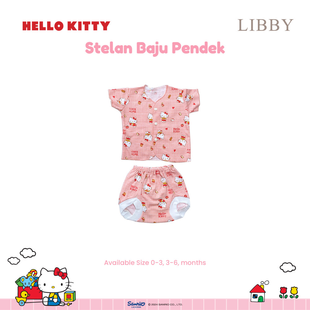 Tododo - LIBBY SET PDK NEWBORN CLN POP PRINT SANRIO 3PCS