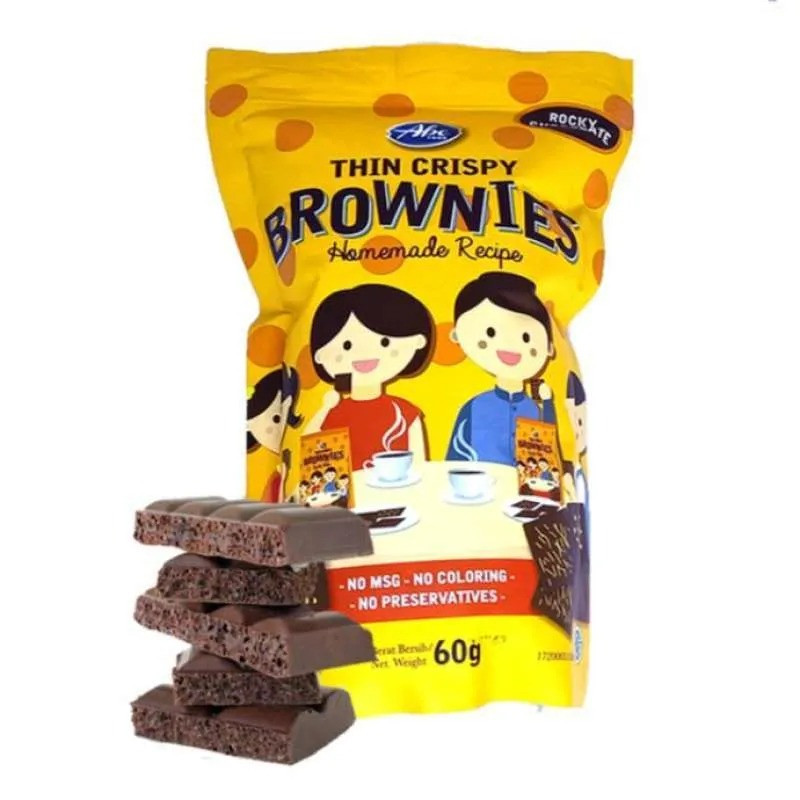 Tododo - ABE FOOD CRISPY BROWNIES ROCKY CHOCOLATE