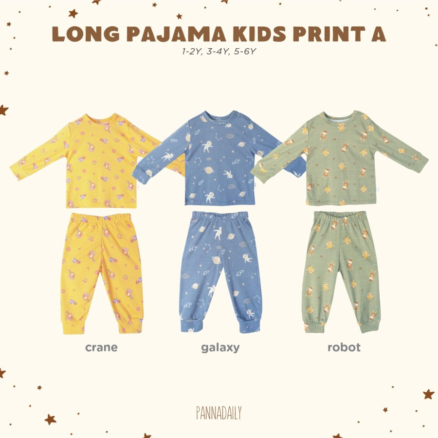 Tododo - BOHO PANNA LONG PAJAMA KIDS 3-4Y