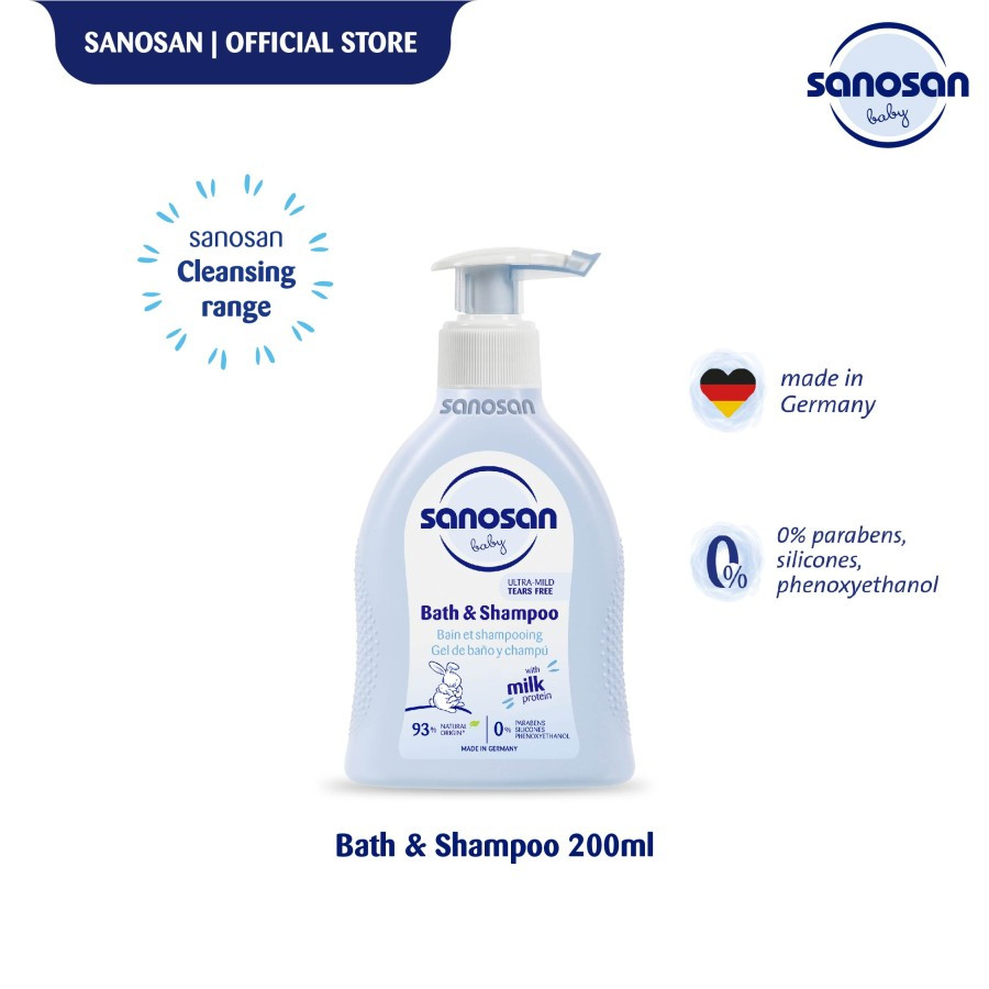 Tododo - SANOSAN SANOSAN BABY SHAMPOO 200 ML