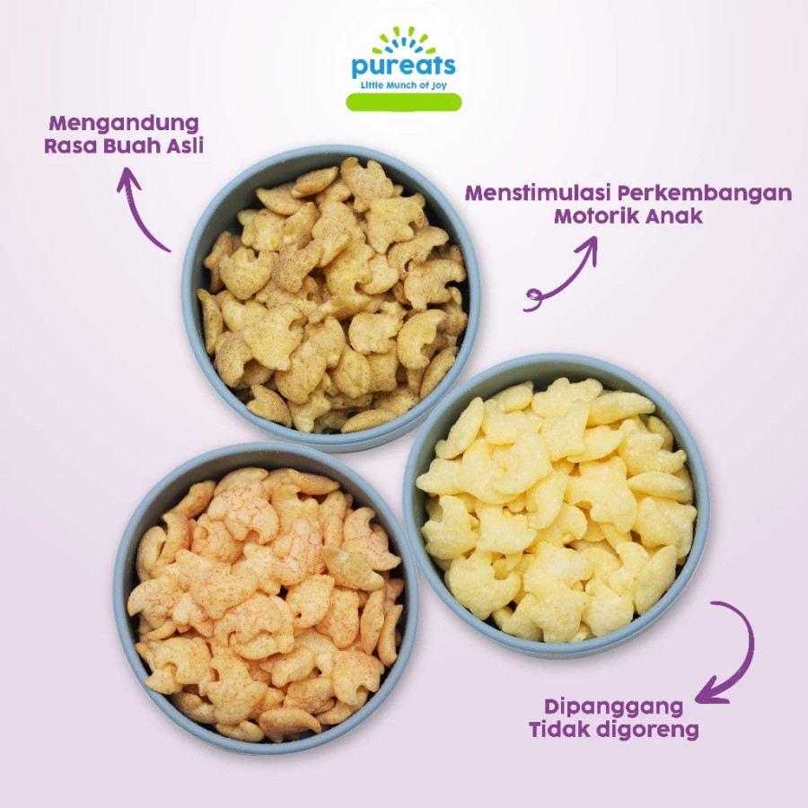 Tododo - PUREATS PUREATS BERRIES PUFFS 30G