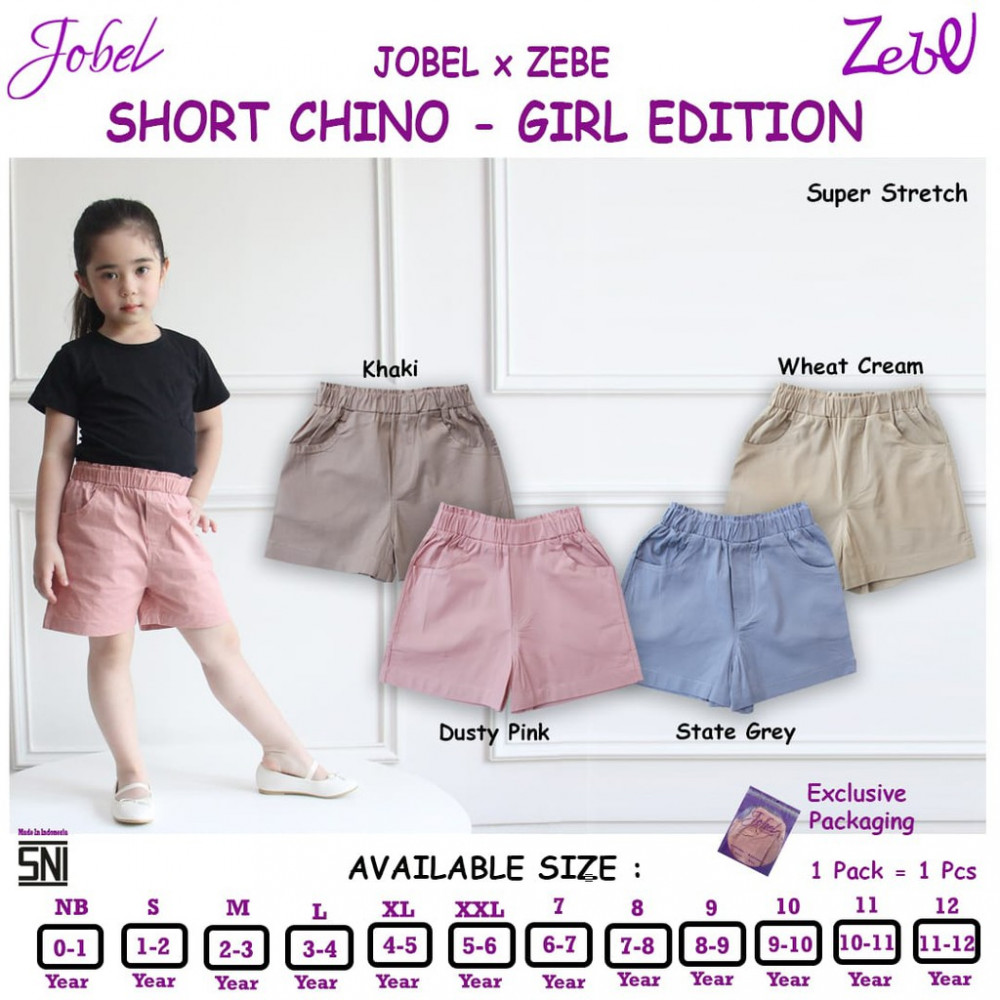 Tododo - JOBEL SHORT CHINO GIRL WH CREAM S