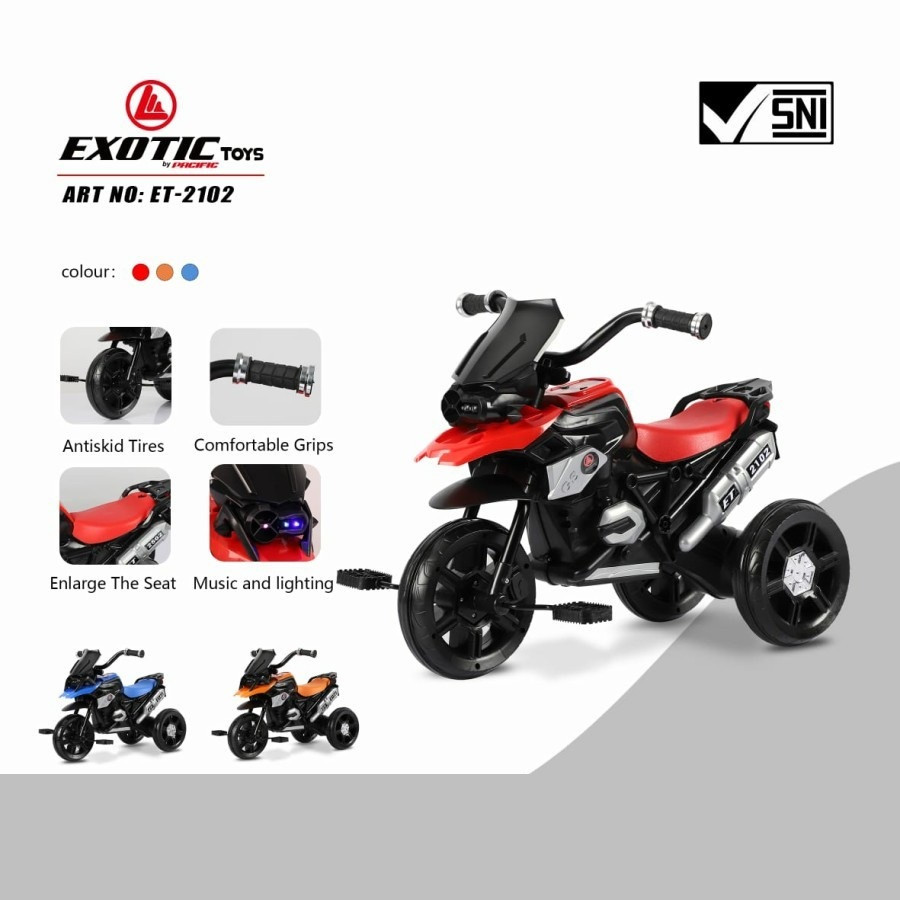 Tododo - EXOTIC RIDE ON TOYS ET-2102 ORANGE