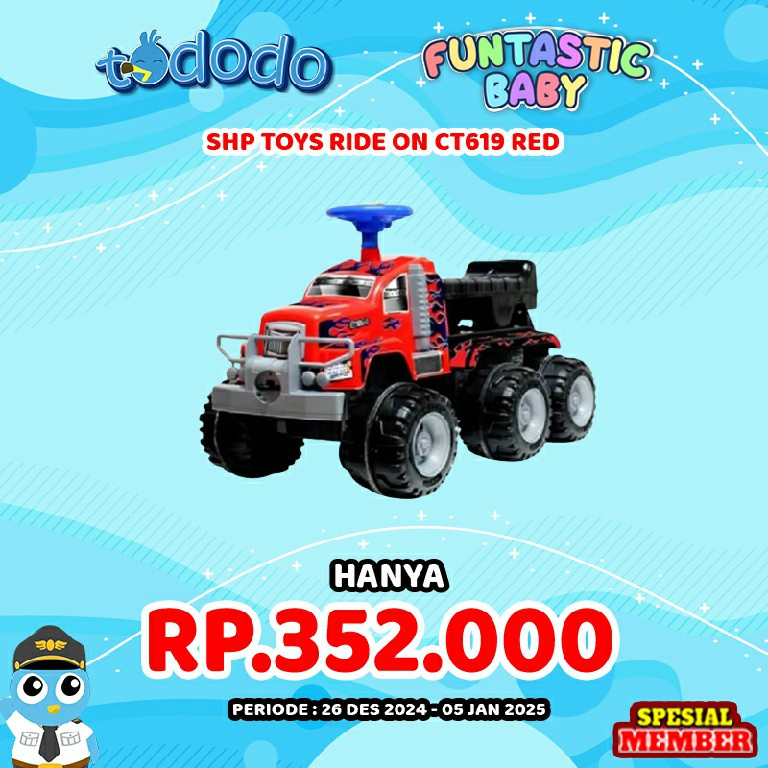 Tododo - SHP TOYS RIDE ON CT619